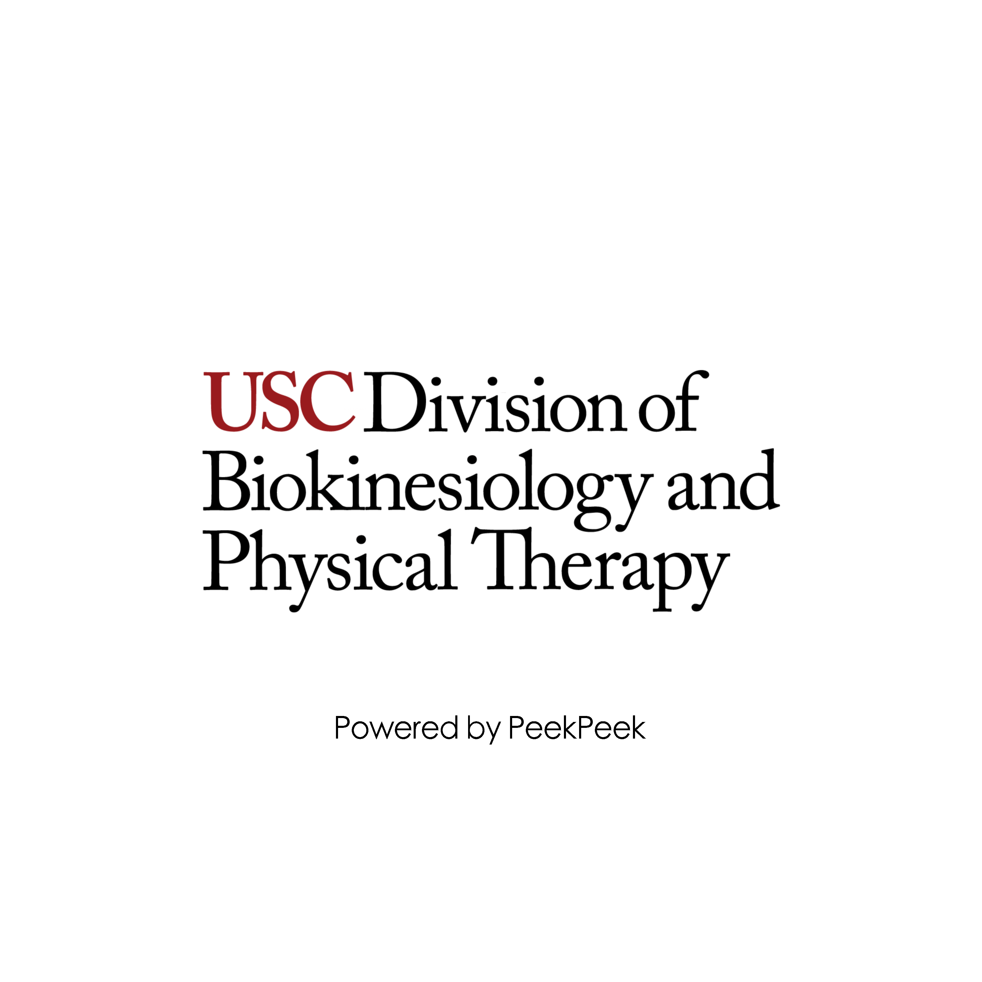 USC Division of Biokinesiology and Physical Therapy